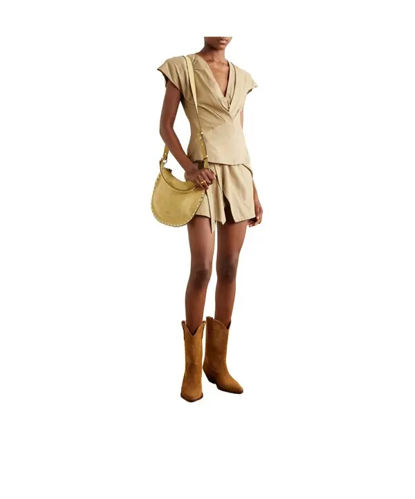 Isabel Marant Étoile Studded Suede Shoulder Bag