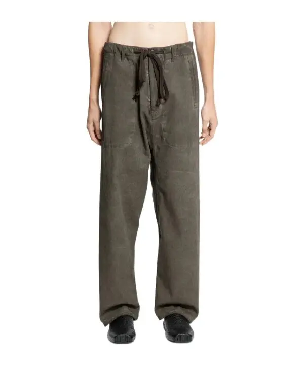 UMA WANG Dyed Drawstring Trousers - Multicolor