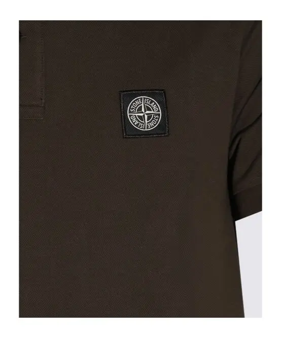 Stone Island Logo-patch Polo Shirt