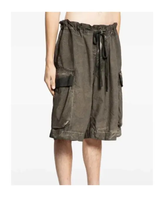 UMA WANG Drawstring Cargo Shorts