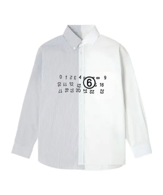 MAISON MARGIELA Cotton Poplin Shirt - Multicolor