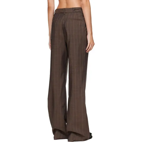 GANNI Pinstriped Slim Pants