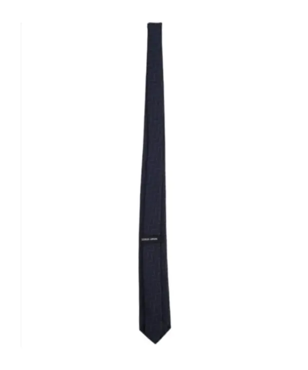 Giorgio Armani Zigzag Pattern Tie