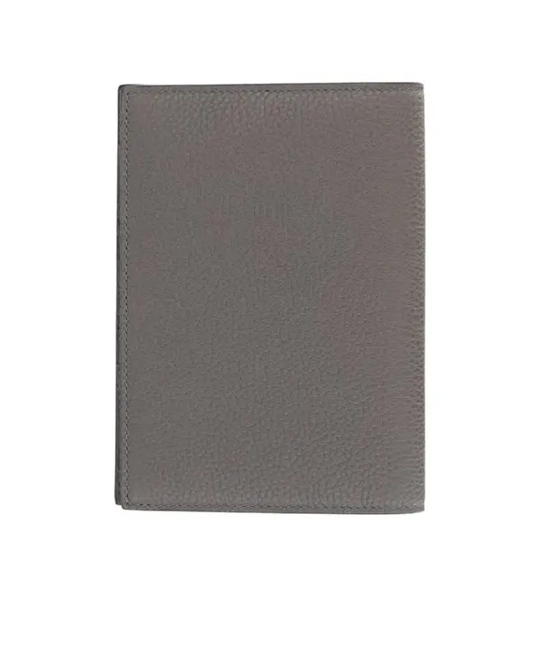 TOM FORD Pebbled Bifold Wallet - Gray