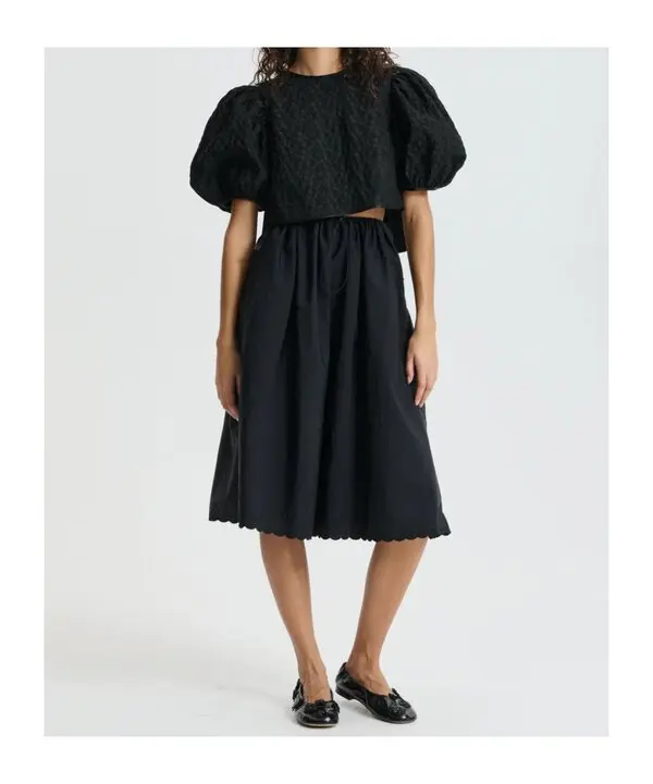 Cecilie Bahnsen Puff Sleeve Top