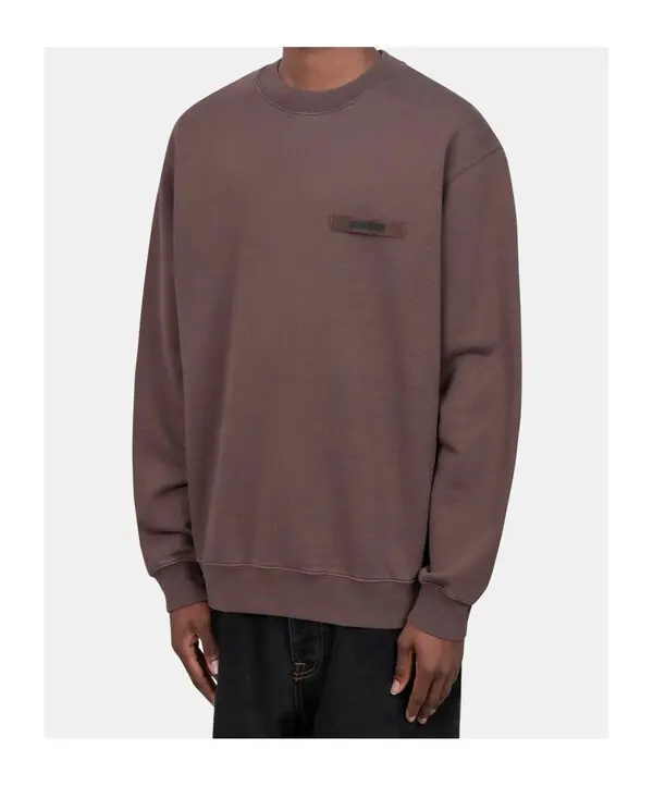 Jacquemus Long Sleeve Crewneck Sweatshirt - Brown