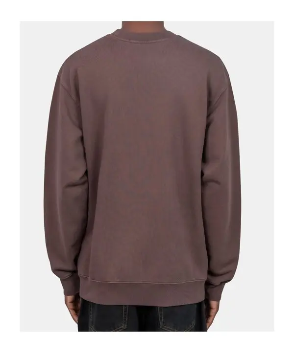 Jacquemus Long Sleeve Crewneck Sweatshirt - Brown