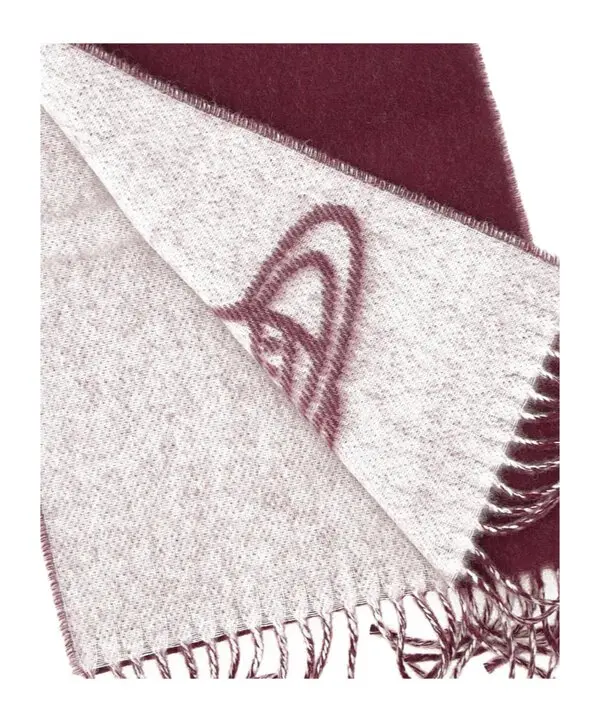 VIVIENNE WESTWOOD Orb Fringe Scarf