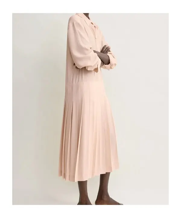 TOTEME Pleated Midi Dress