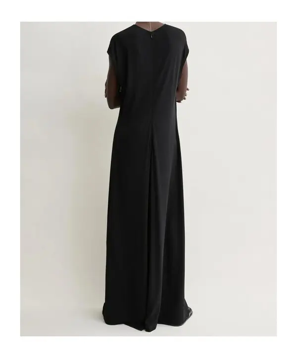 TOTEME V-neck Midi Dress