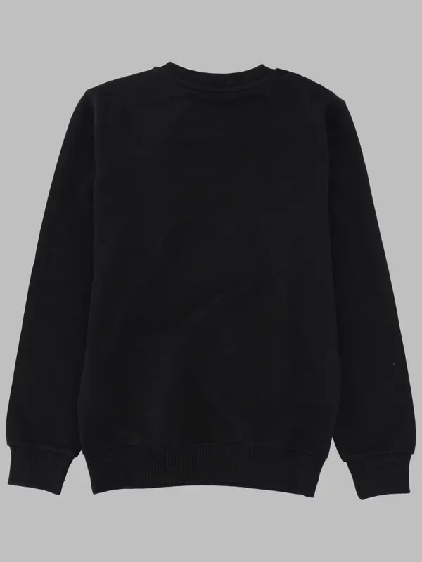 Balmain Logo-embroidered Button-detail Sweatshirt