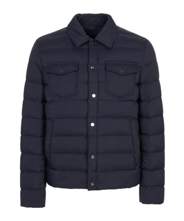 Herno Quilted Shirt Down Jacket