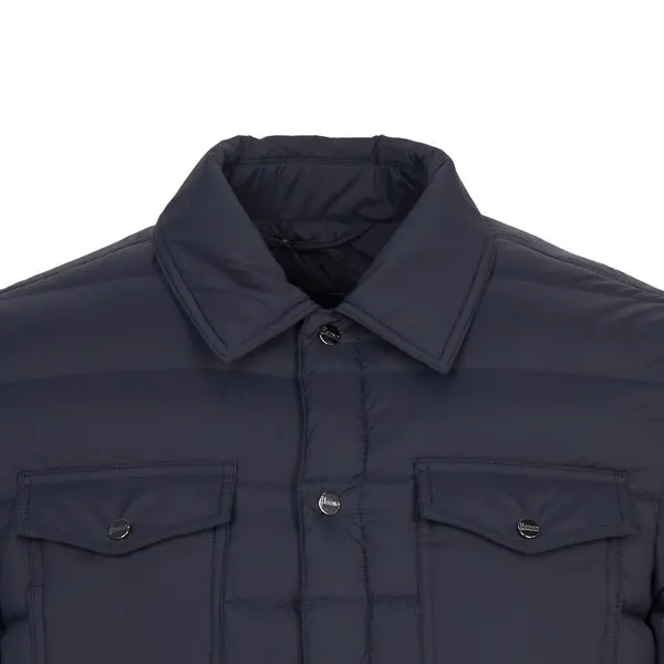 Herno Quilted Shirt Down Jacket