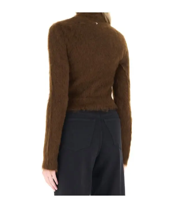 DONDUP Slim Fit Polo Neck Jumper
