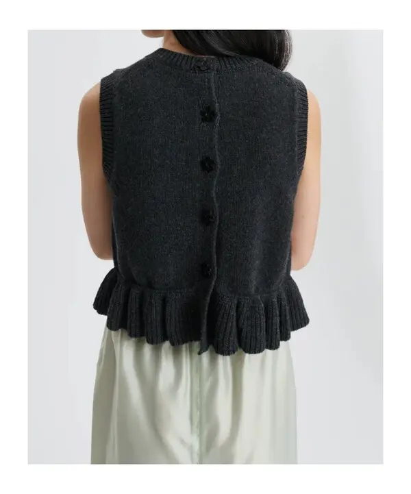 Cecilie Bahnsen Ruffled Vest