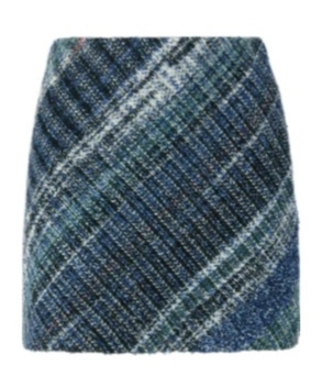 Missoni Wool-blend Check Mini Skirt
