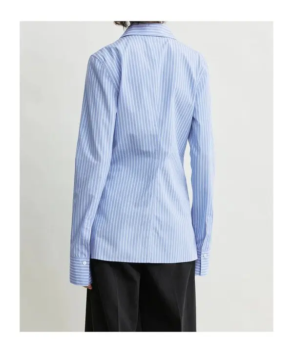 TOTEME Striped Poplin Shirt