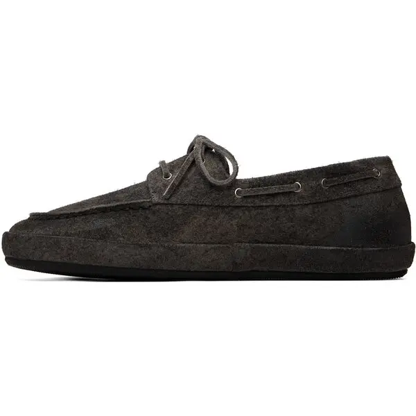 Marsèll Scatopelle Suede Boat Shoes
