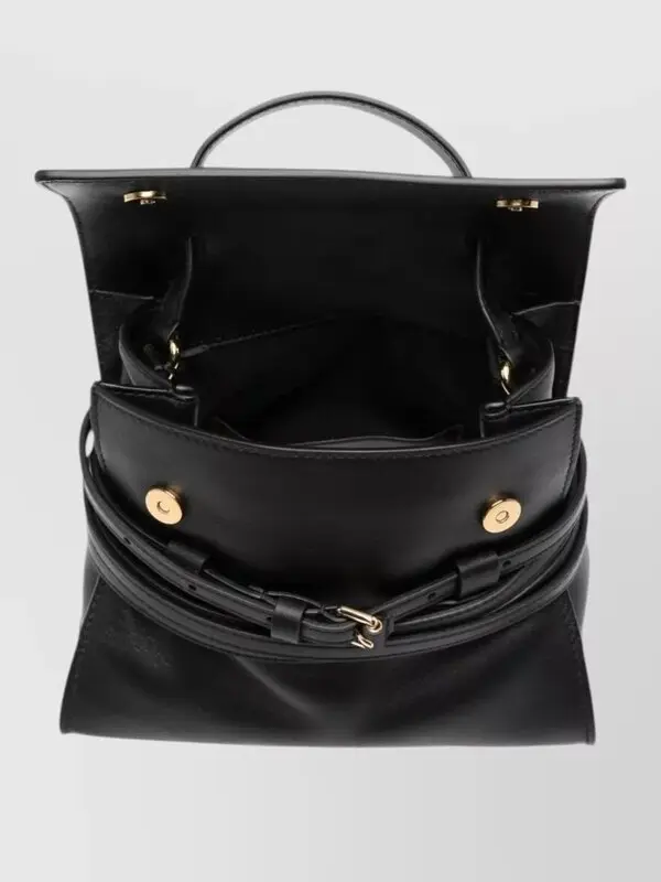 Moschino Leather Tote Bag