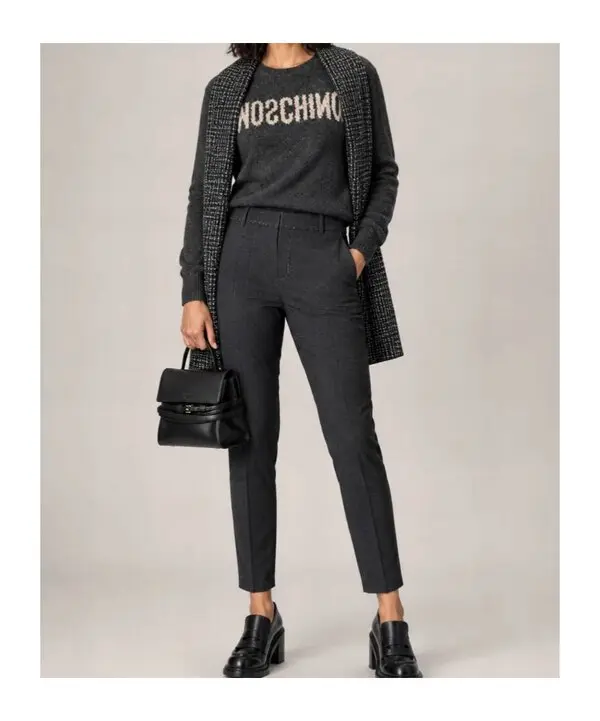 Moschino Leather Tote Bag