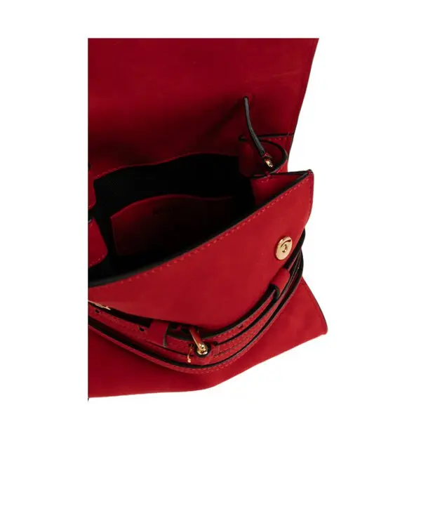 Moschino Suede Handbag