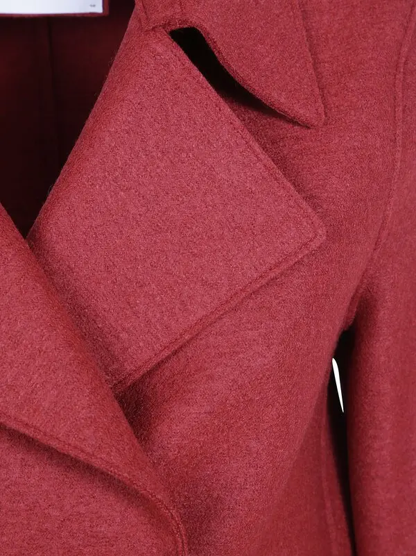 Harris Wharf London Double-breasted Short Coat