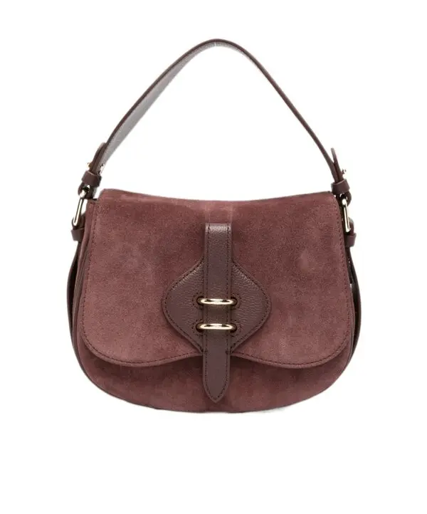 COCCINELLE Flap Saddle Shoulder Bag