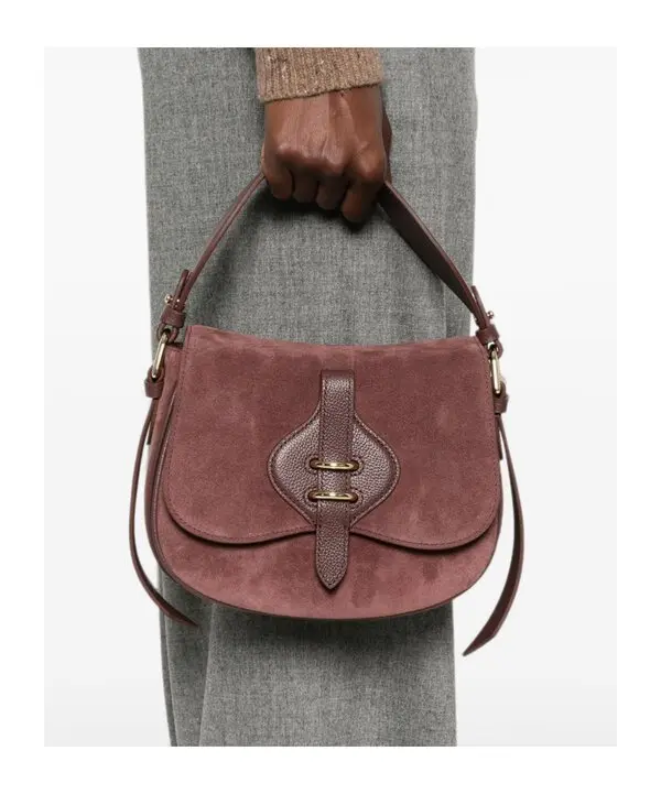 COCCINELLE Flap Saddle Shoulder Bag