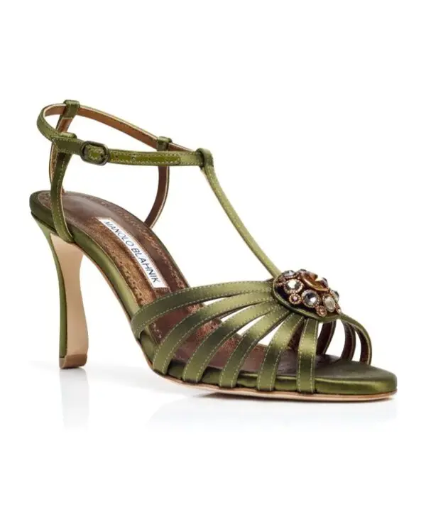 Manolo Blahnik Open-toe High-heeled Sandals