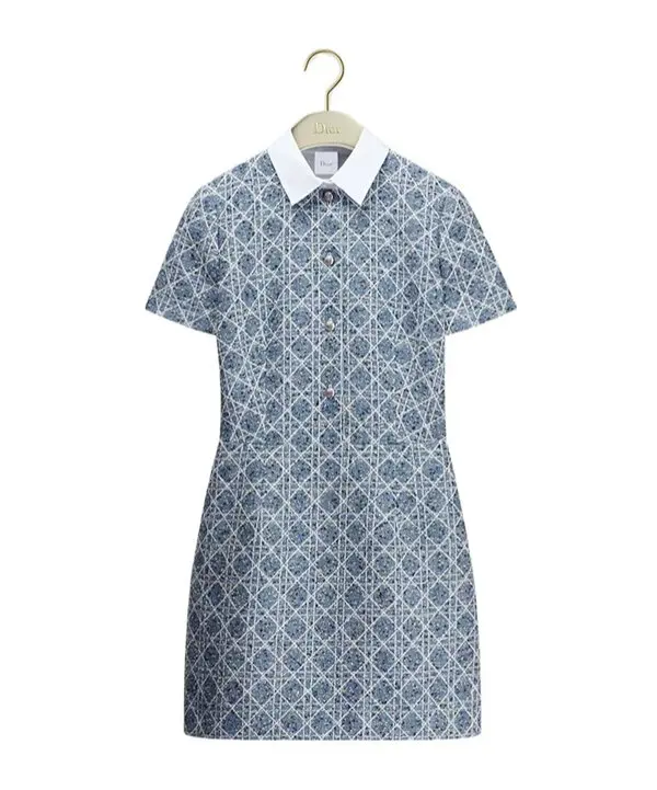 Dior Short Macrocannage Dress