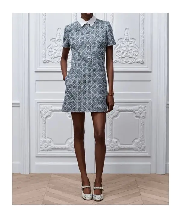 Dior Short Macrocannage Dress