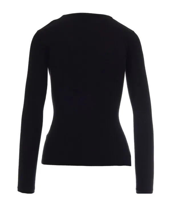 Elisabetta Franchi Rib Knit Cardigan