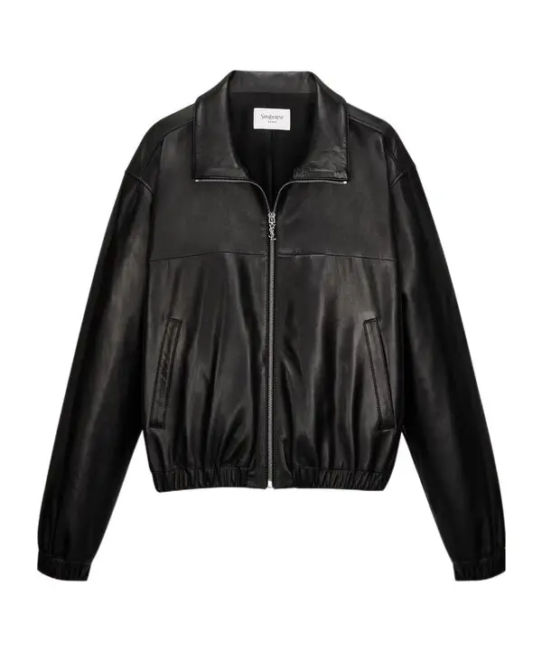 Saint Laurent Cassandre Zip-up Jacket