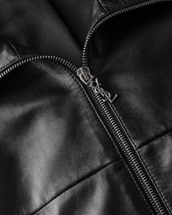 Saint Laurent Cassandre Zip-up Jacket