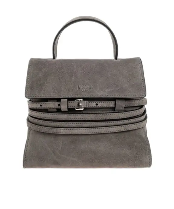 Moschino Suede Handbag