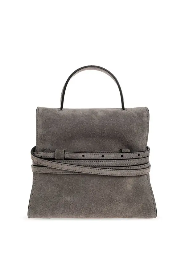 Moschino Suede Handbag