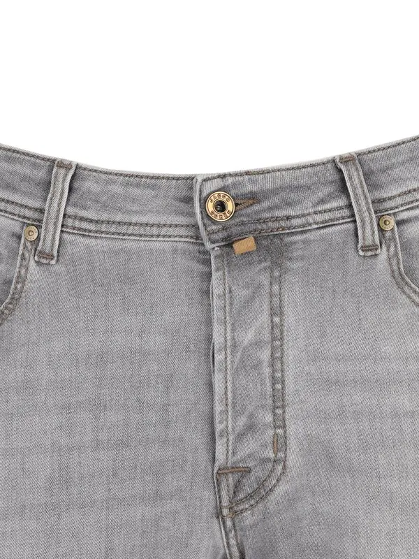 Jacob Cohen Faded Straight-leg Jeans