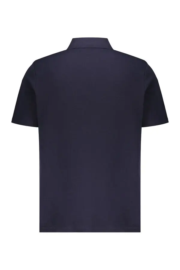 Balmain Logo Short-sleeve Polo Shirt