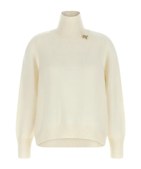 Fabiana Filippi Ribbed Turtleneck Knitted Sweater
