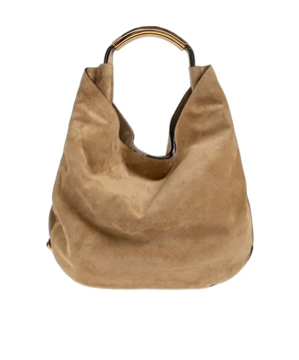 Moschino Suede Handbag