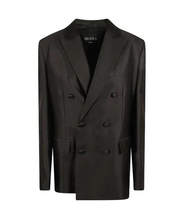DONDUP Double-breasted Blazer - Black