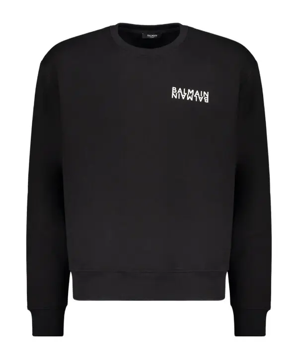 Balmain Logo Crewneck Sweatshirt