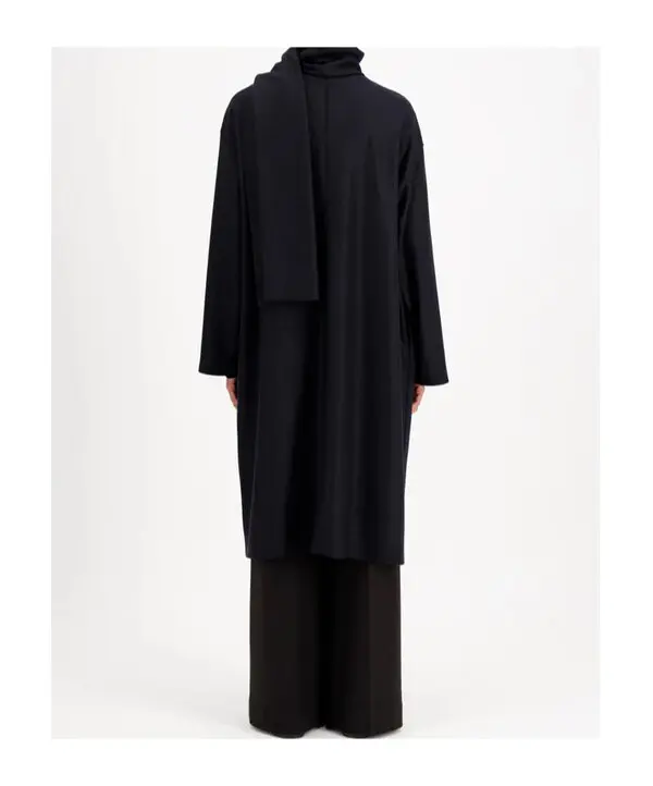 Harris Wharf London Cashmere Blend Scarf Coat