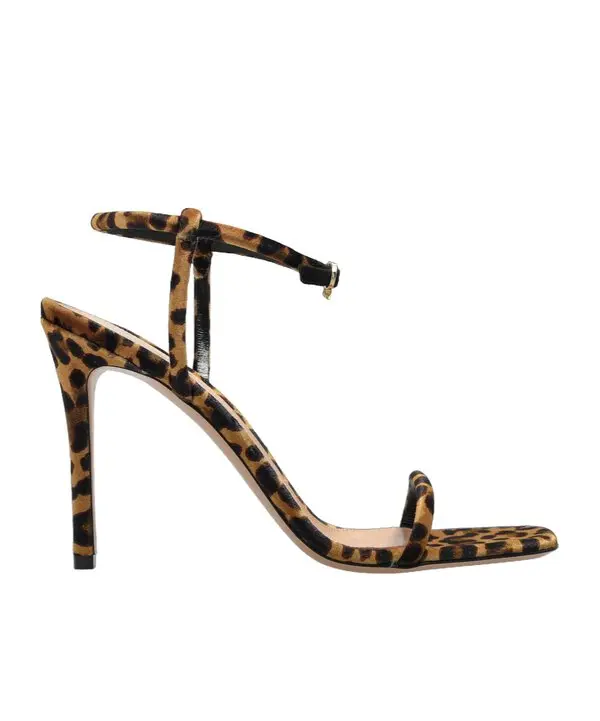 GIANVITO ROSSI Open-toe High-heeled Sandals - Brown