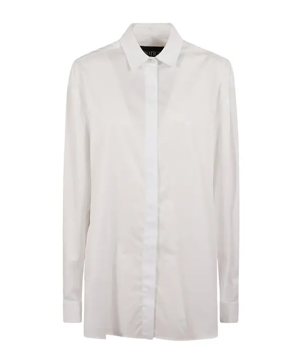 DONDUP Long-sleeved Shirt - White