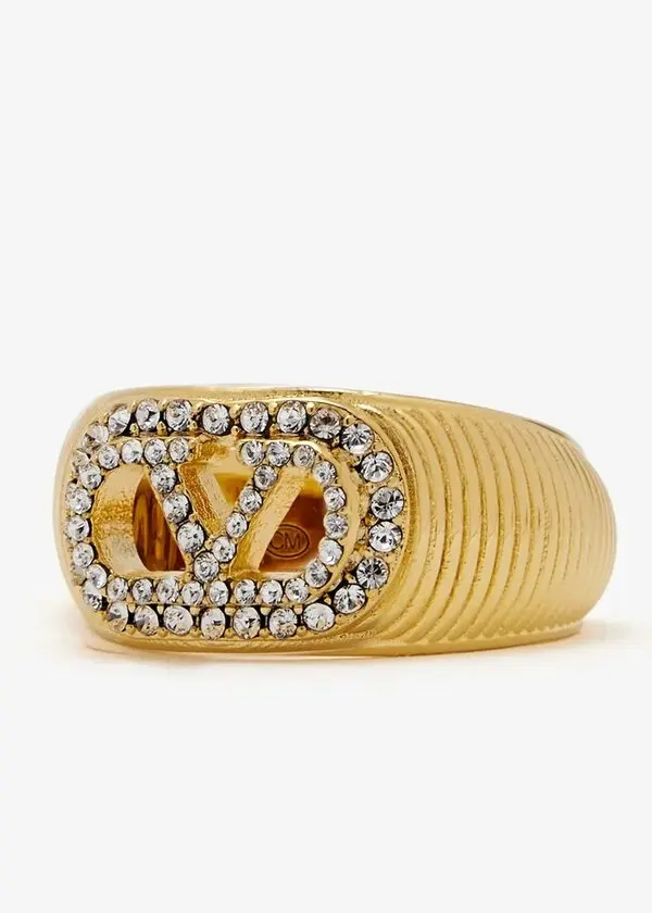 Valentino Garavani Logo Ring
