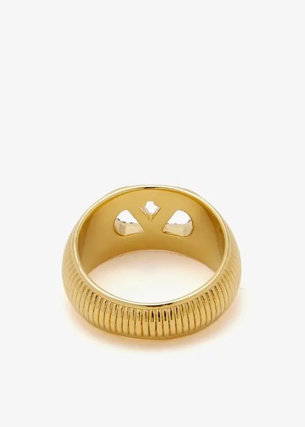 Valentino Garavani Logo Ring