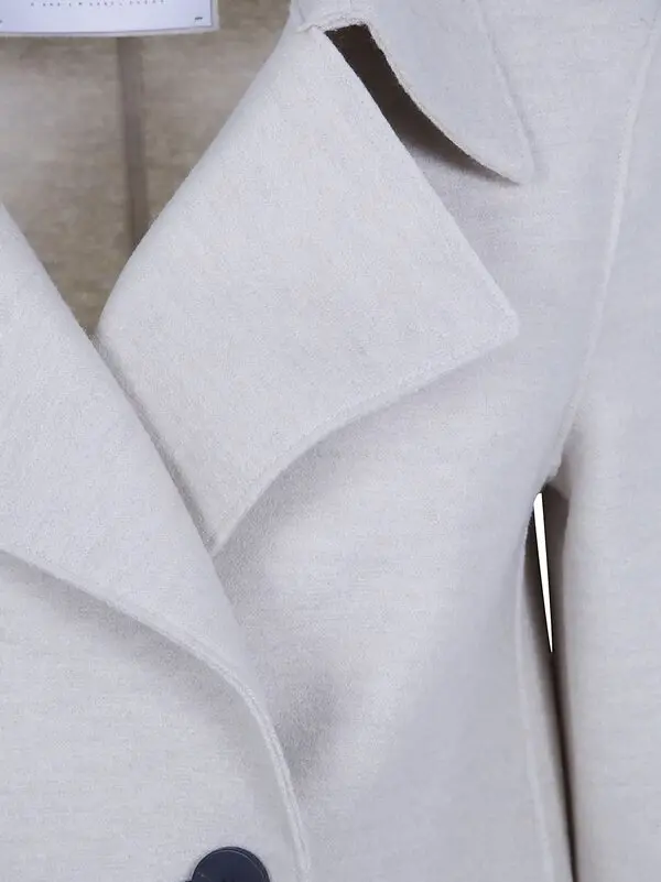 Harris Wharf London Double-breasted Wool Coat