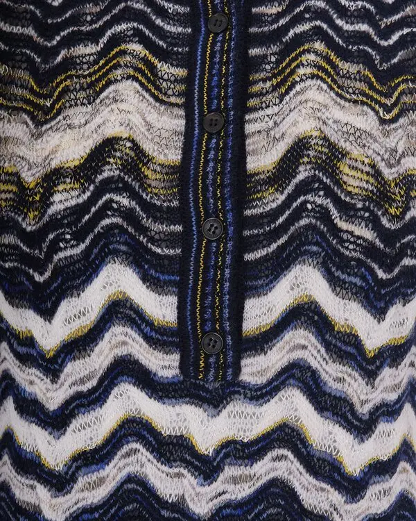 Missoni Long-sleeve High-neck Knit Top