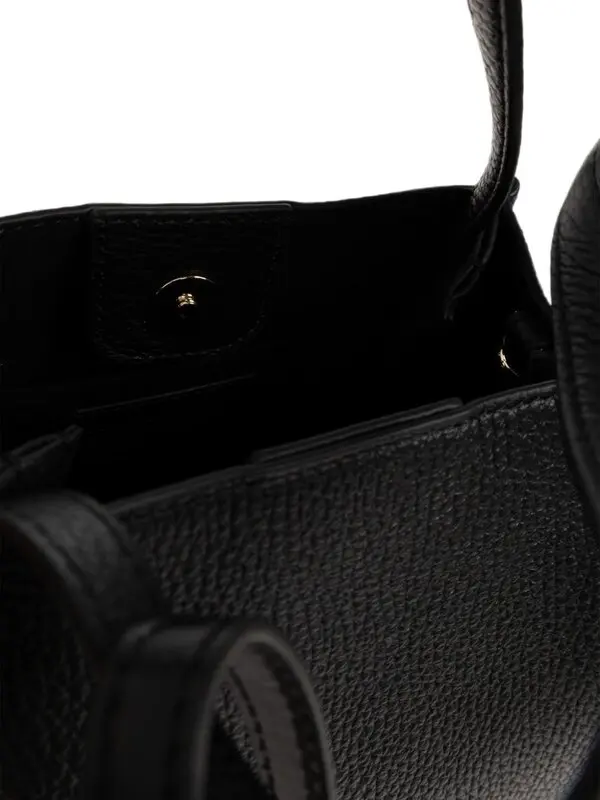 Furla Mini Nuvola Grained Leather Tote Bag